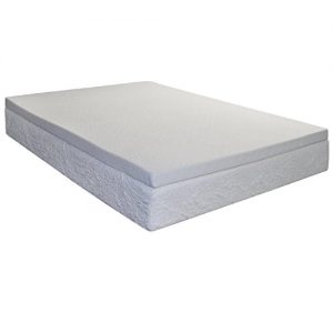 Spring Coil Mattress Topper Queen Size With Cool Gel Memory Foam 2 Inch ...